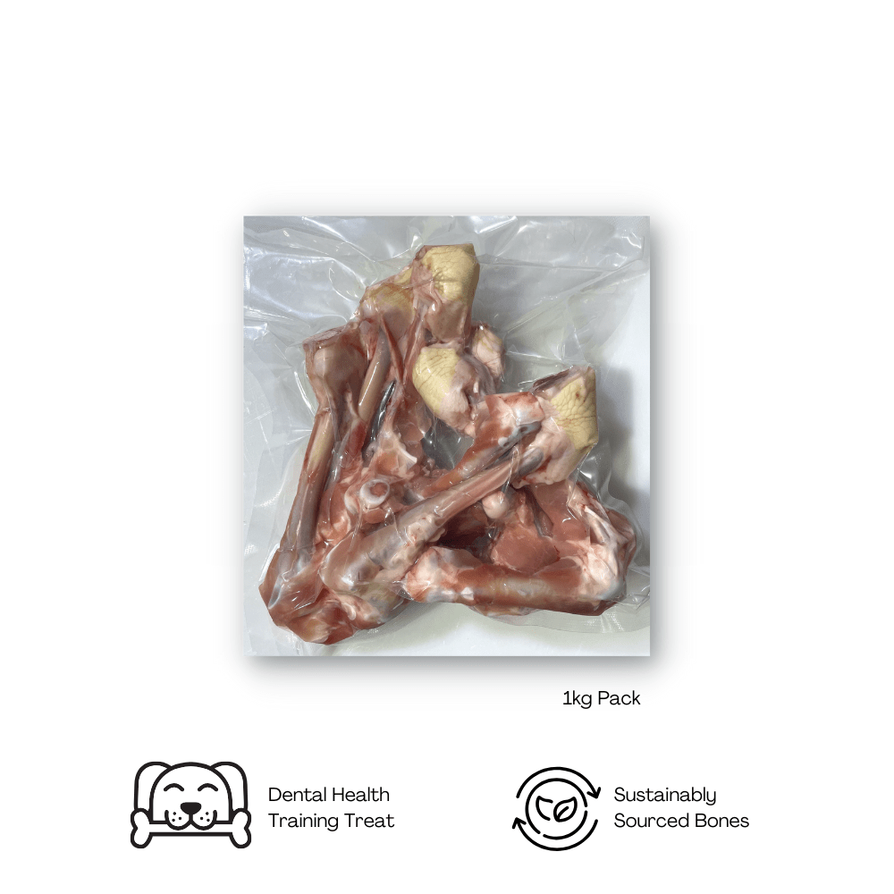Chicken Marrow - Raw Bones for Dogs, Cats & Puppies - Geelong Pets ...